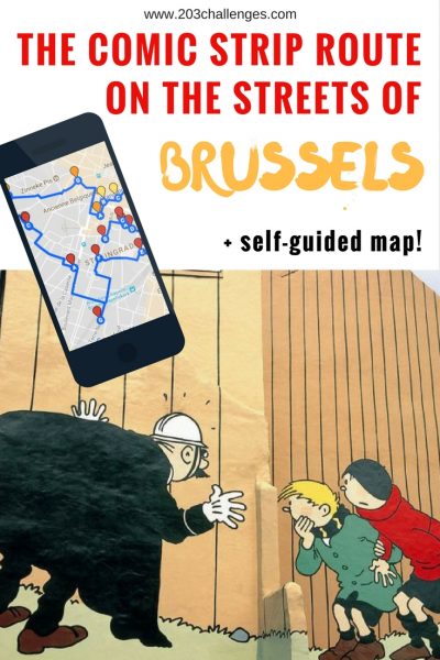 The comic strip route on the streets of Brussels (+ self-guided map ...