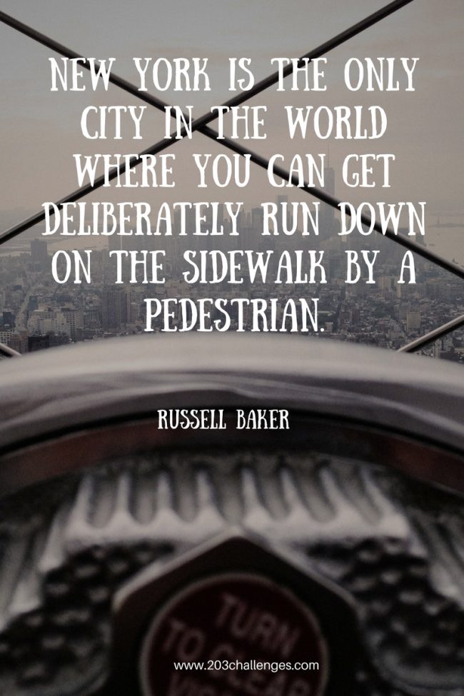 20 famous funny New York City quotes to make you smile - 203Challenges