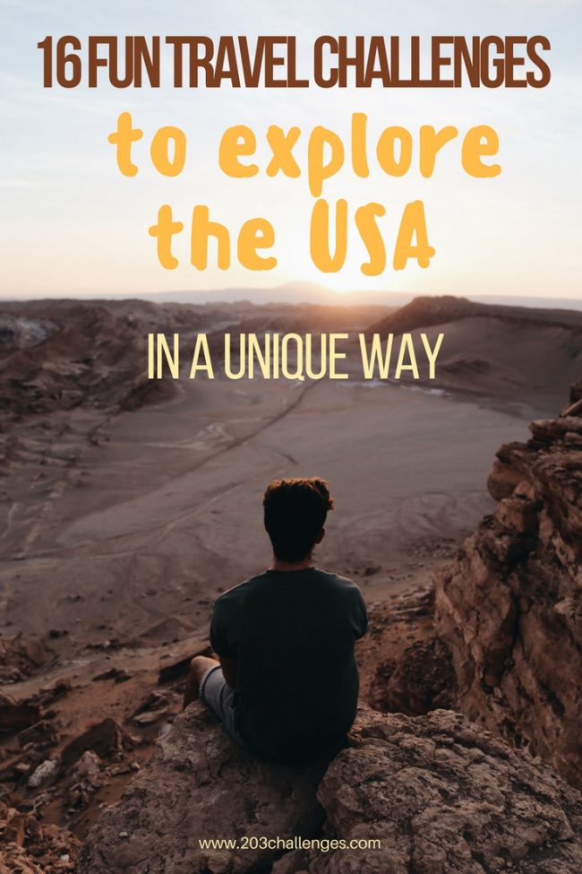16 fun travel challenges to experience the USA in a unique way ...