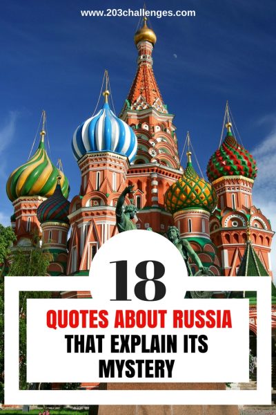 18 quotes about Russia that explain its mystery - 203Challenges